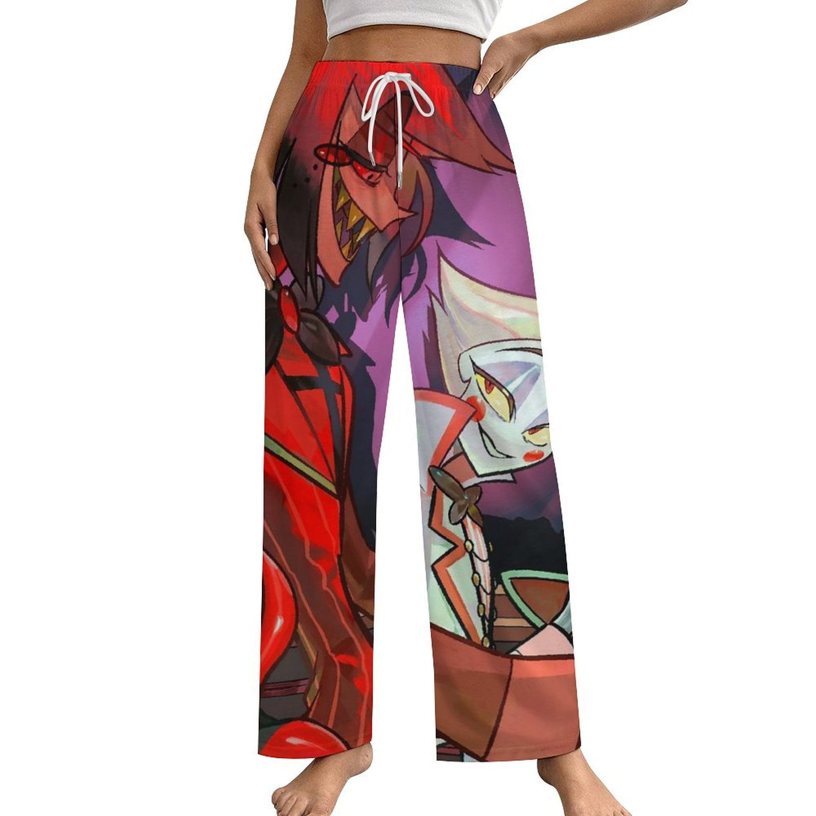 Helluva Boss Alastor Ladies Pajama Pants Women's Home Sleeping Pants ...