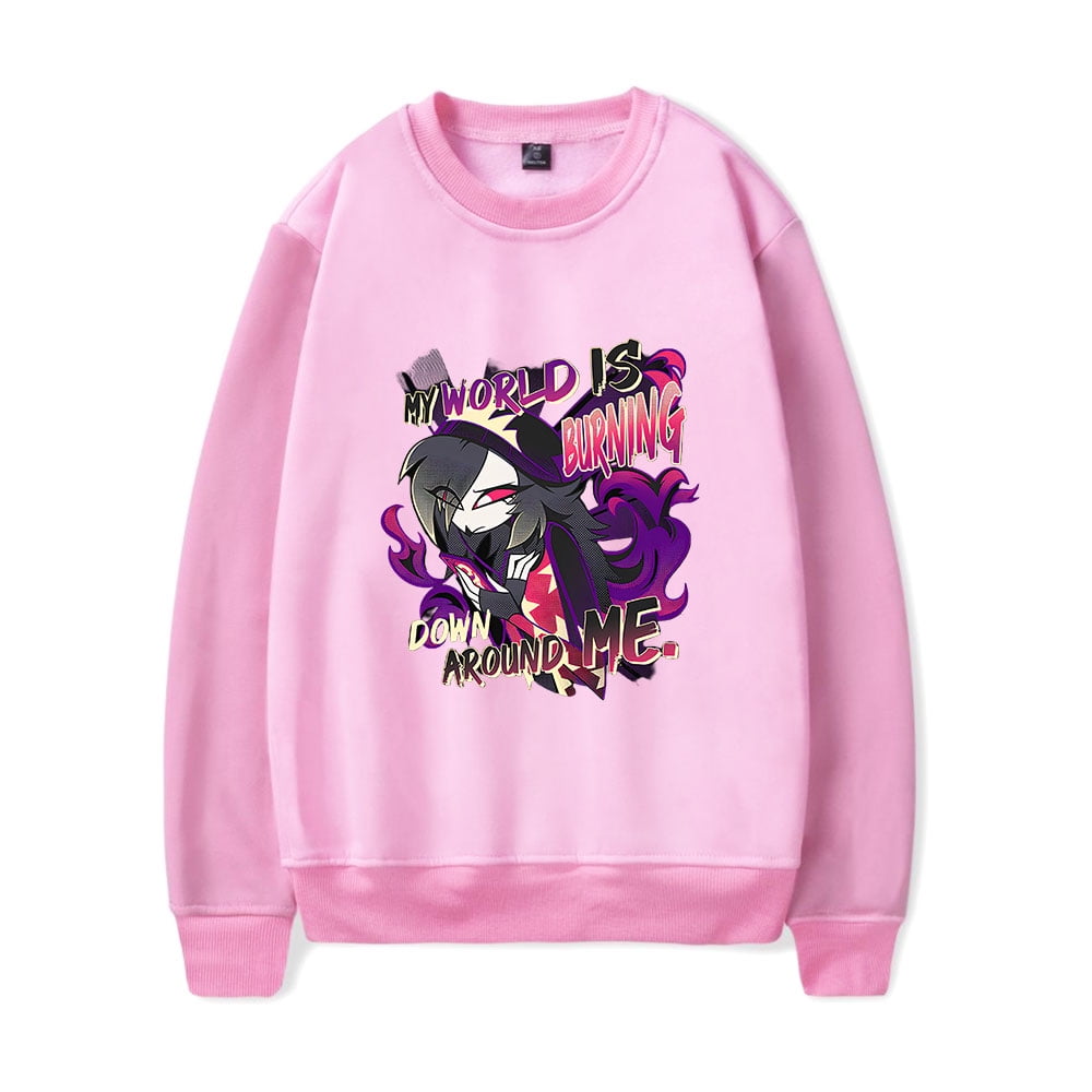 Helluva Boss Angsty Octavia Crewneck Sweatshirt Merch Casual Sweatshirt ...