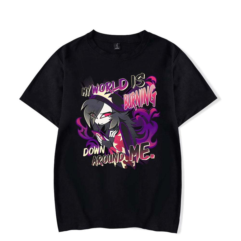 Helluva Boss Angsty Octavia T-Shirt Men/Women Streetwear T-Shirt Shirt ...