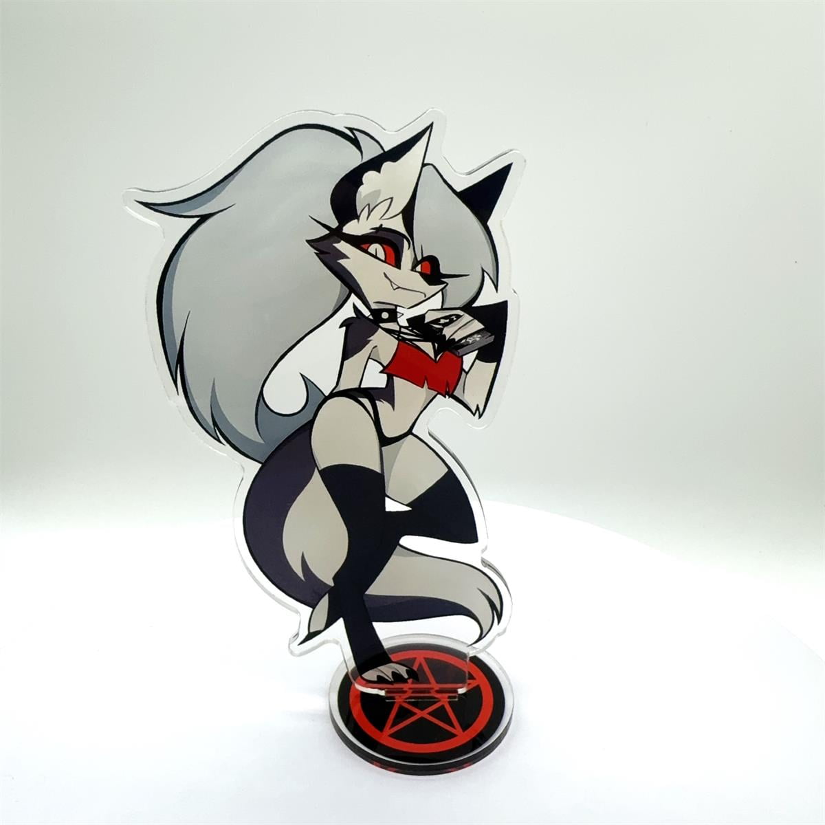 Helluva Boss Anime Figure Acrylic Stand Model Plate 1pc Blitzo Desk ...