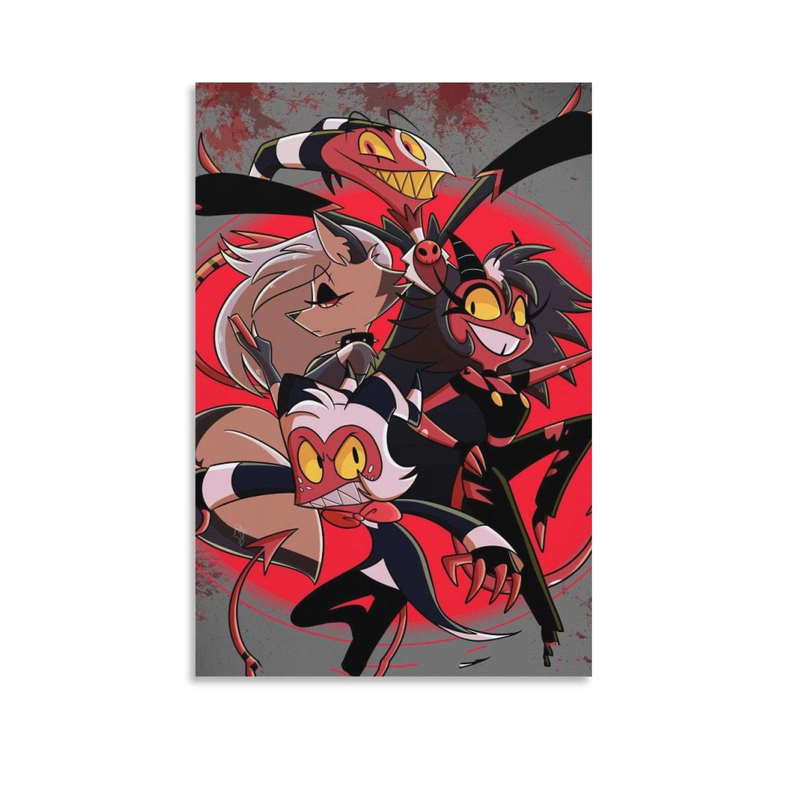 Helluva Boss Anime Poster (1) Gifts Canvas Painting Poster Wall Art ...