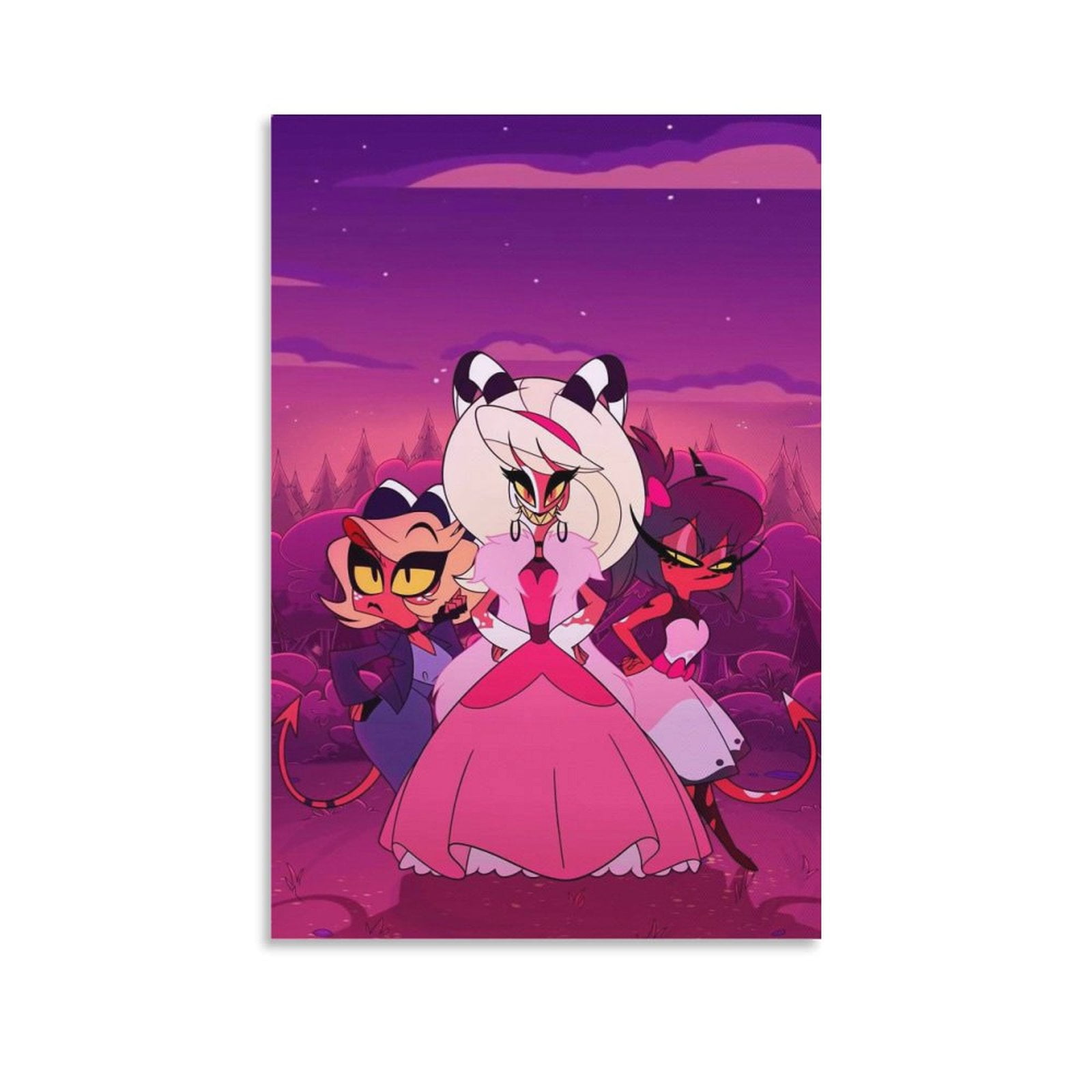 Helluva Boss Anime Poster (2) Poster Cool Artworks Painting Wall Art ...