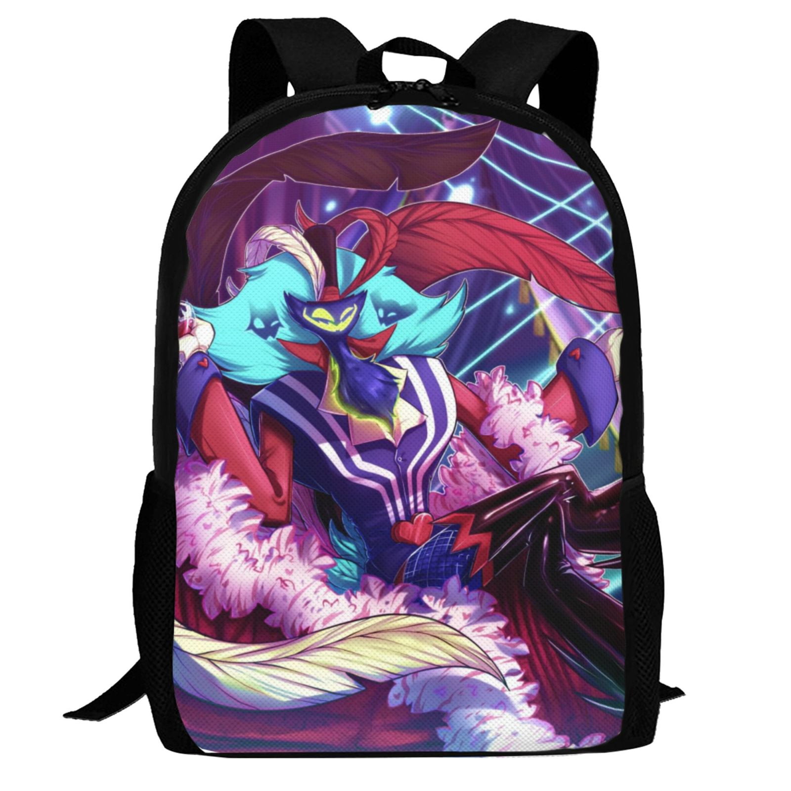 Helluva Boss Backpack,3d Print Laptop Backpack Lightweight Casual Daypack Bookbag Multi-Function ...