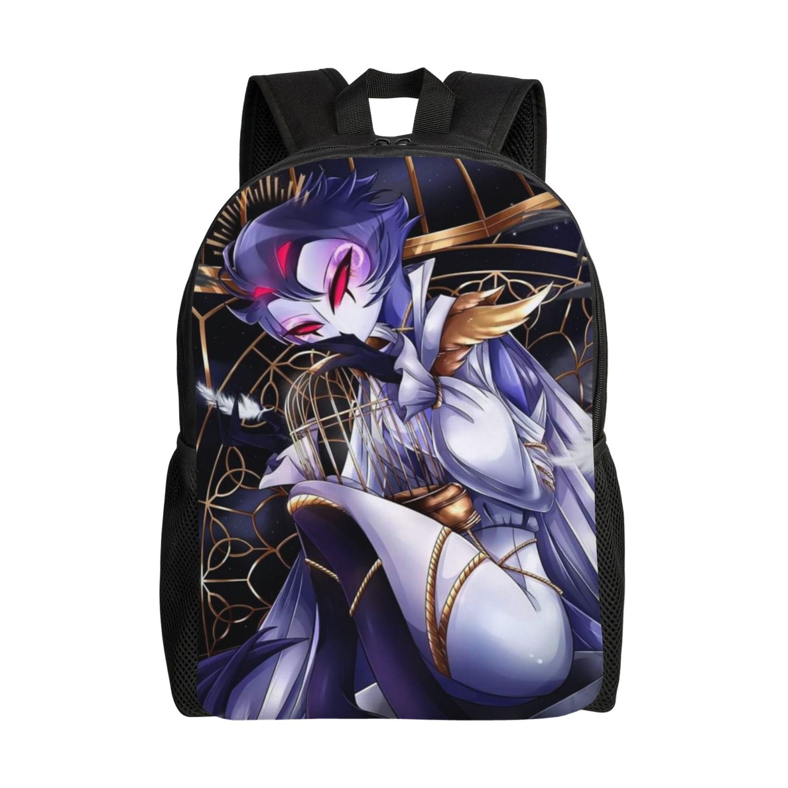 Helluva Boss Backpacks Casual Daypacks Student Book Bag Printing Satchel Rucksack Lightweight ...