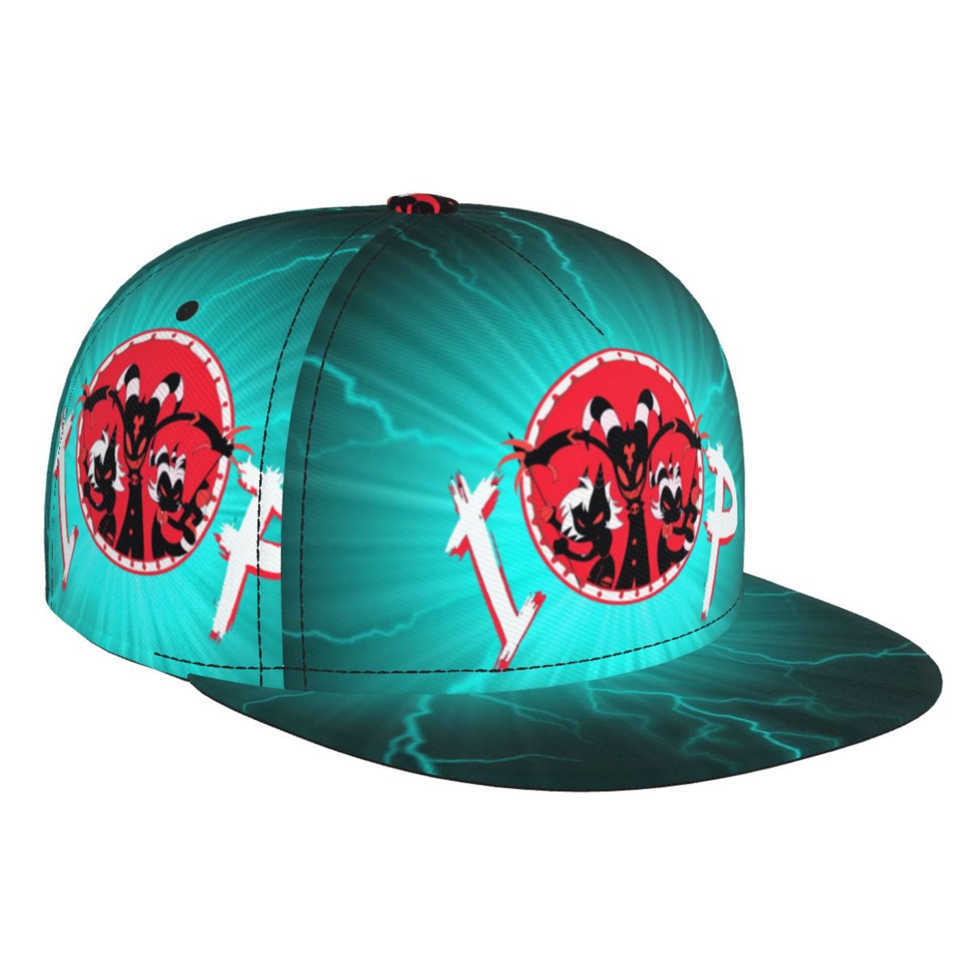 Helluva Boss Baseball Cap For Men, Women & Kids, Classic Flat Brim Hat ...