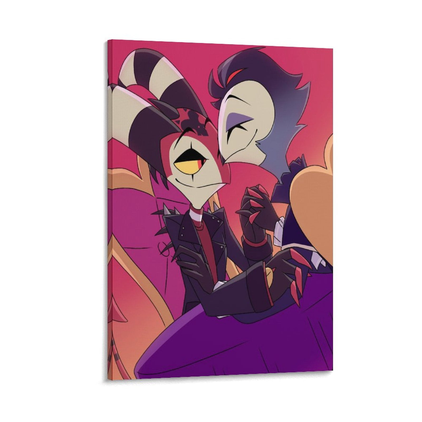 Helluva Boss Blitz And Stolas Poster Picture Print Canvas Poster Wall ...