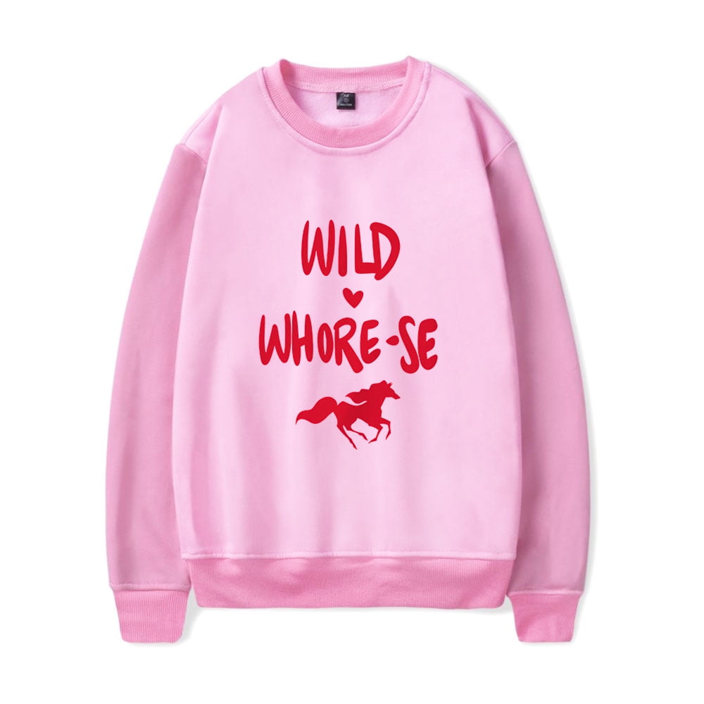 Helluva Boss Blitz Wild Horses Crewneck Sweatshirt Merch Casual ...