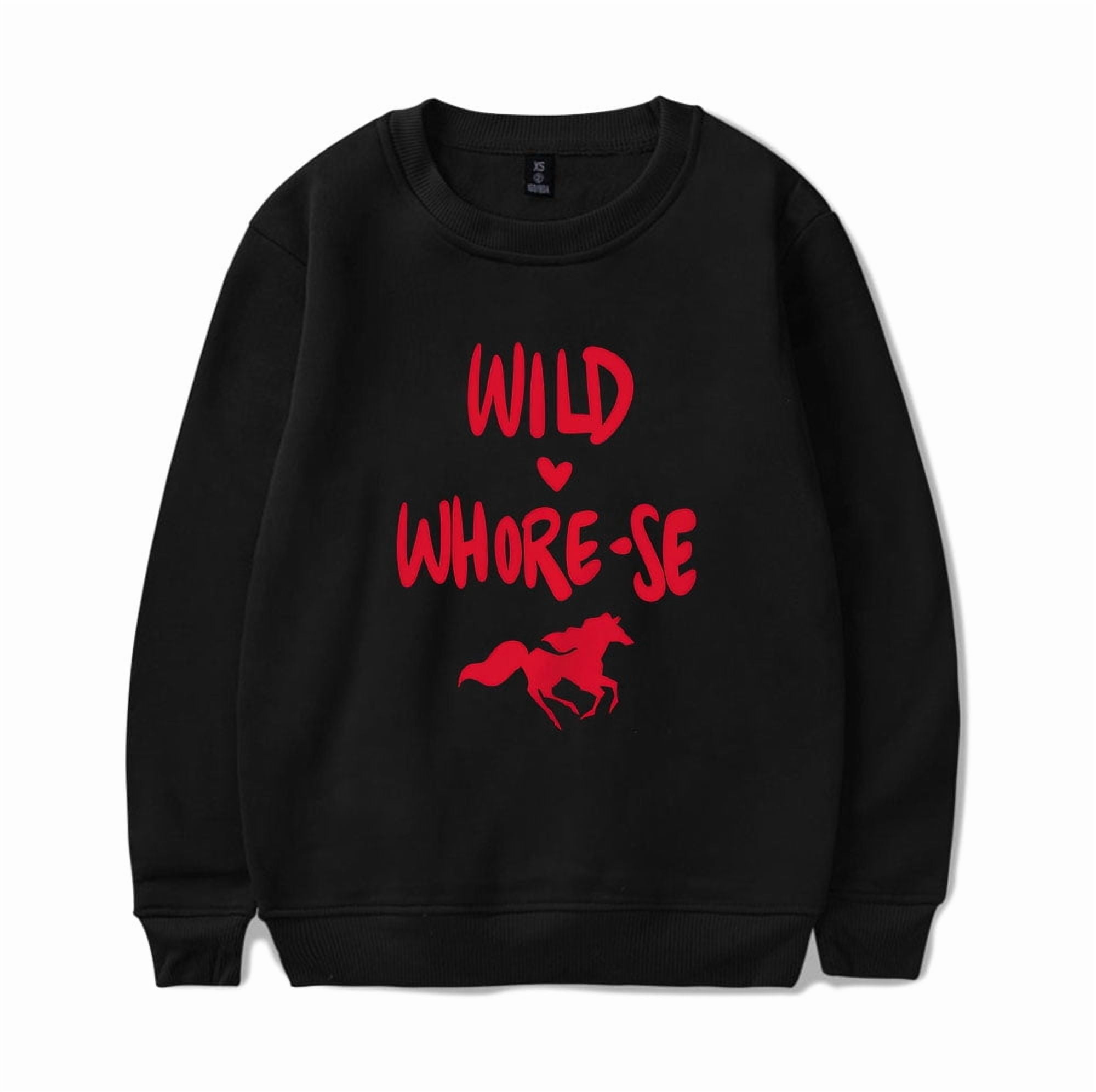 Helluva Boss Blitz Wild Horses Crewneck Sweatshirt Merch Casual ...