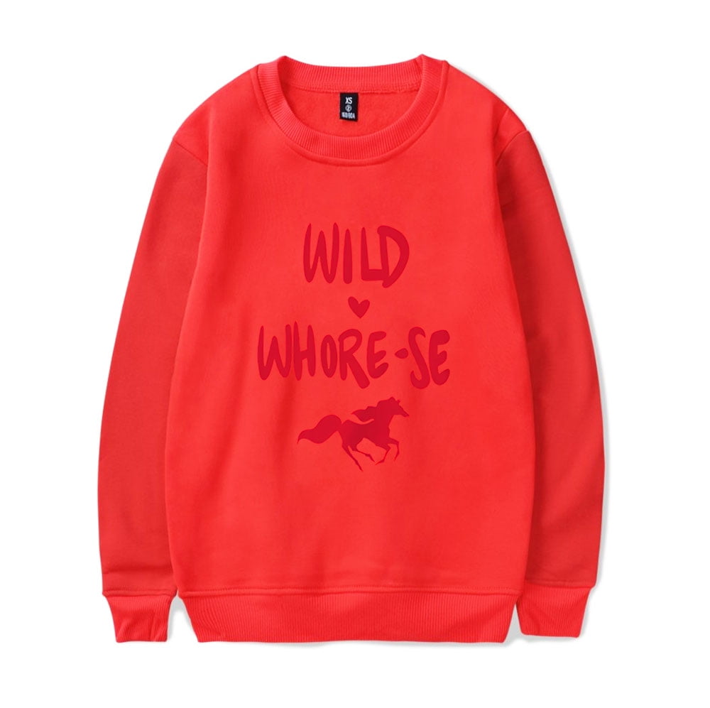 Helluva Boss Blitz Wild Horses Crewneck Sweatshirt Merch Casual ...