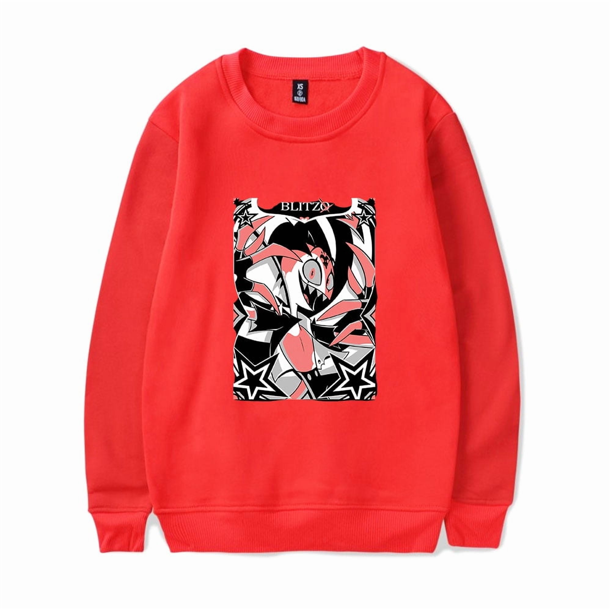 Helluva Boss Blitzo Crewneck Sweatshirt Merch Casual Sweatshirt Unisex ...