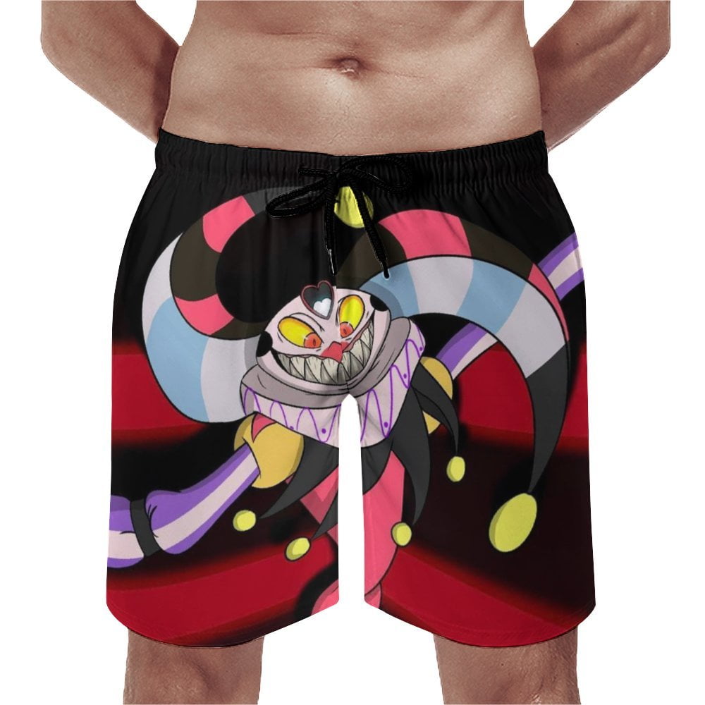 Helluva Boss Cartoon Men's Swim Trunks Quick Dry Beach Board Shorts ...