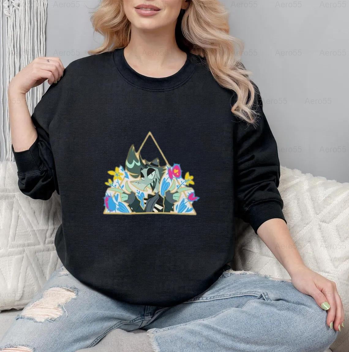 Helluva Boss Chaz Sweatshirt with Colorful Pride Character Art, for men ...