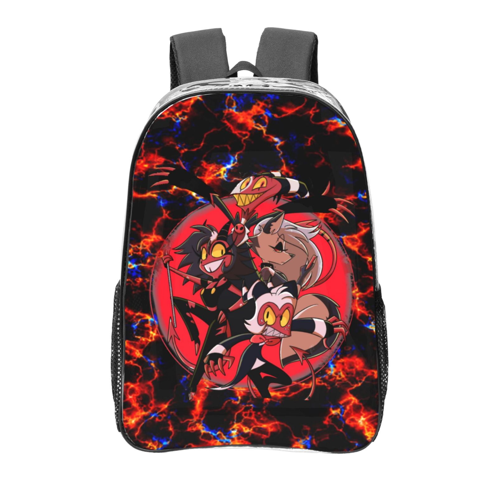 Helluva Boss Clear Backpack Unisex- Large Pvc Transparent Backpacks 16 ...