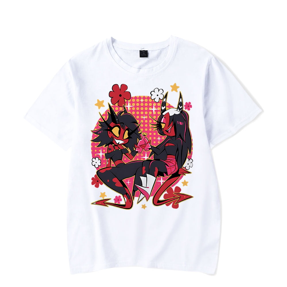 Helluva Boss Double Merch T-Shirt Men/Women Streetwear T-Shirt Shirt ...