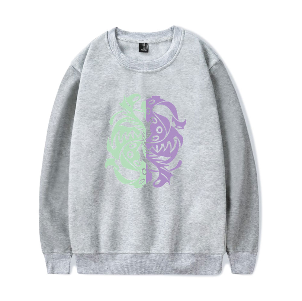 Helluva Boss Envy Sigil Crewncek Sweatshirt Merch Casual Sweatshirt ...