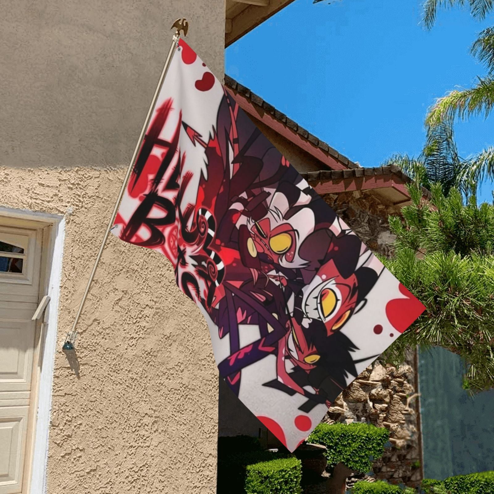 Helluva Boss Garden Flag 3x5 Feet Indoor Decoration Flag Outdoor ...
