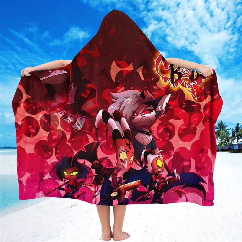 Helluva Boss Gifts Beach Towel for Women Girl Or Boys Birthday Inspired ...