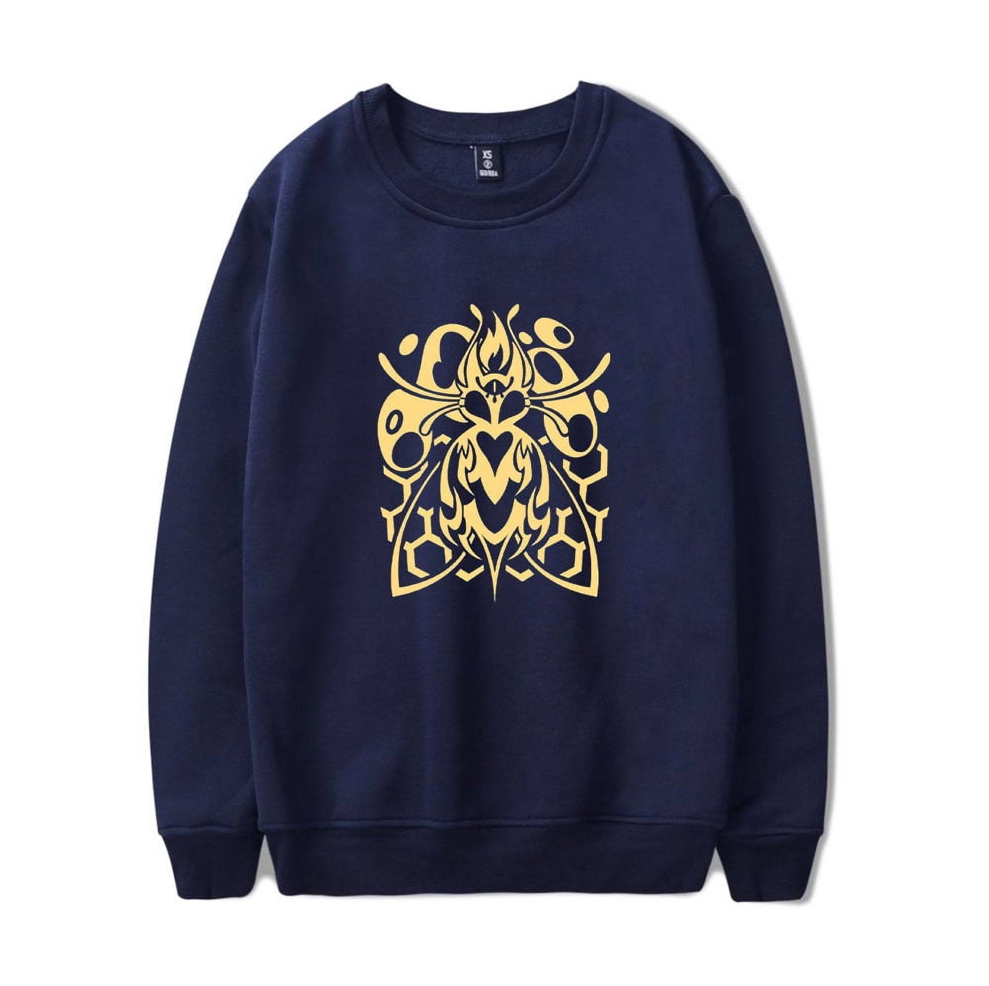 Helluva Boss Gluttony Sigil Crewneck Sweatshirt Merch Casual Sweatshirt ...