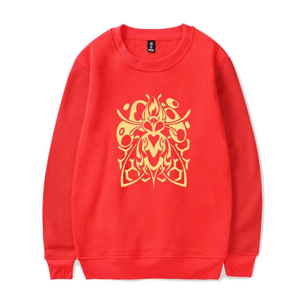Helluva Boss Gluttony Sigil Crewneck Sweatshirt Merch Casual Sweatshirt ...