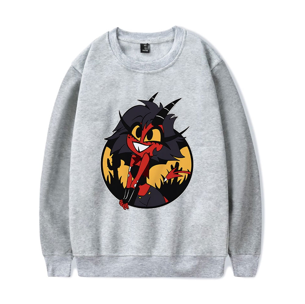 Helluva Boss Harvest Moon Crewneck Sweatshirt Merch Casual Sweatshirt ...