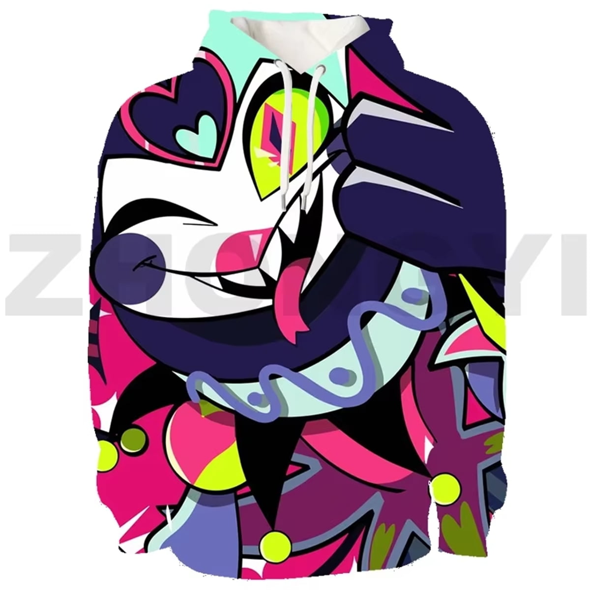 Helluva Boss Hoodies Women Men Long Sleeve Casual Sweatshirt Clothes ...