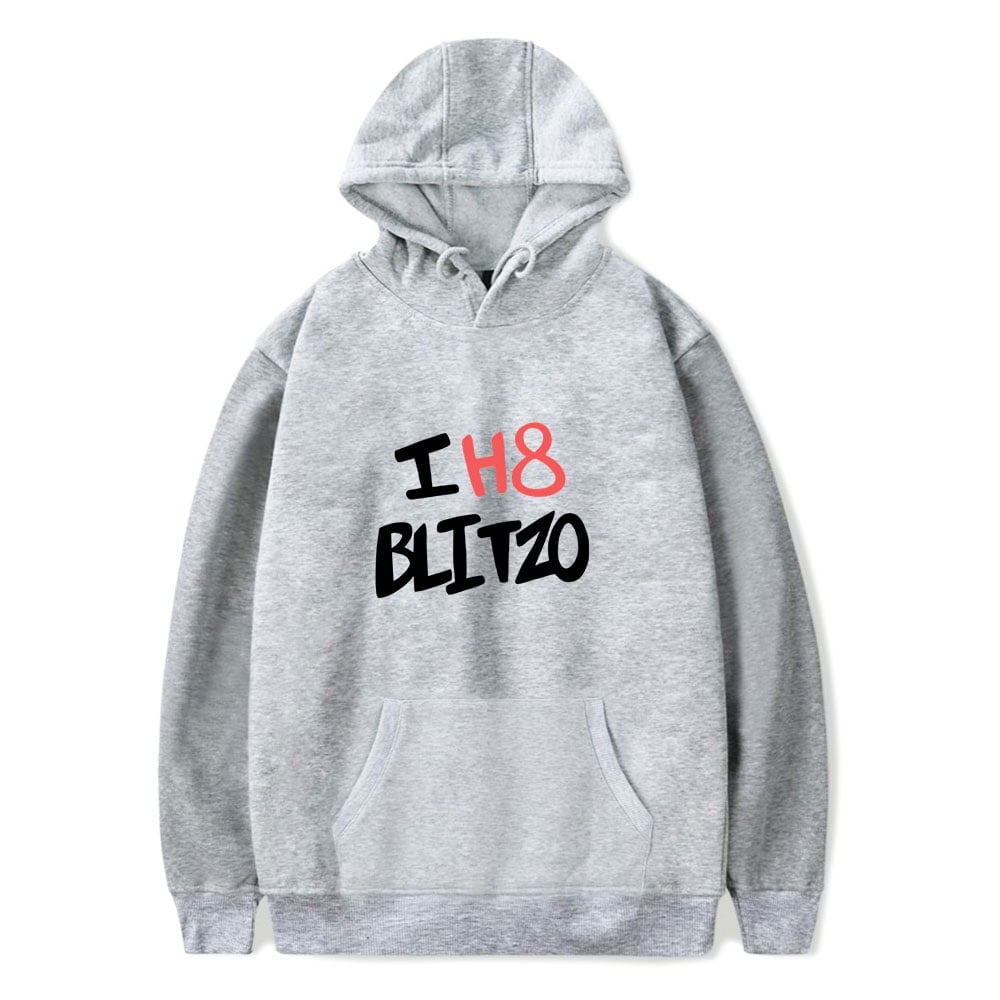 Helluva Boss I H8 Blitzo Hoodie Unisex Hooded Sweatshirt Long Sleeve Tracksuit Pullover Coat ...