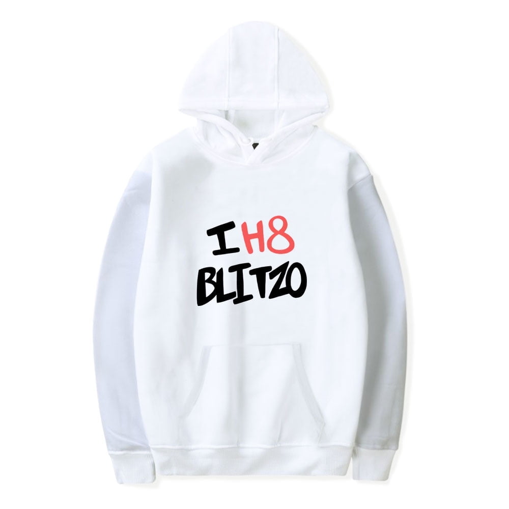 Helluva Boss I H8 Blitzo Hoodie Unisex Hooded Sweatshirt Long Sleeve Tracksuit Pullover Coat ...