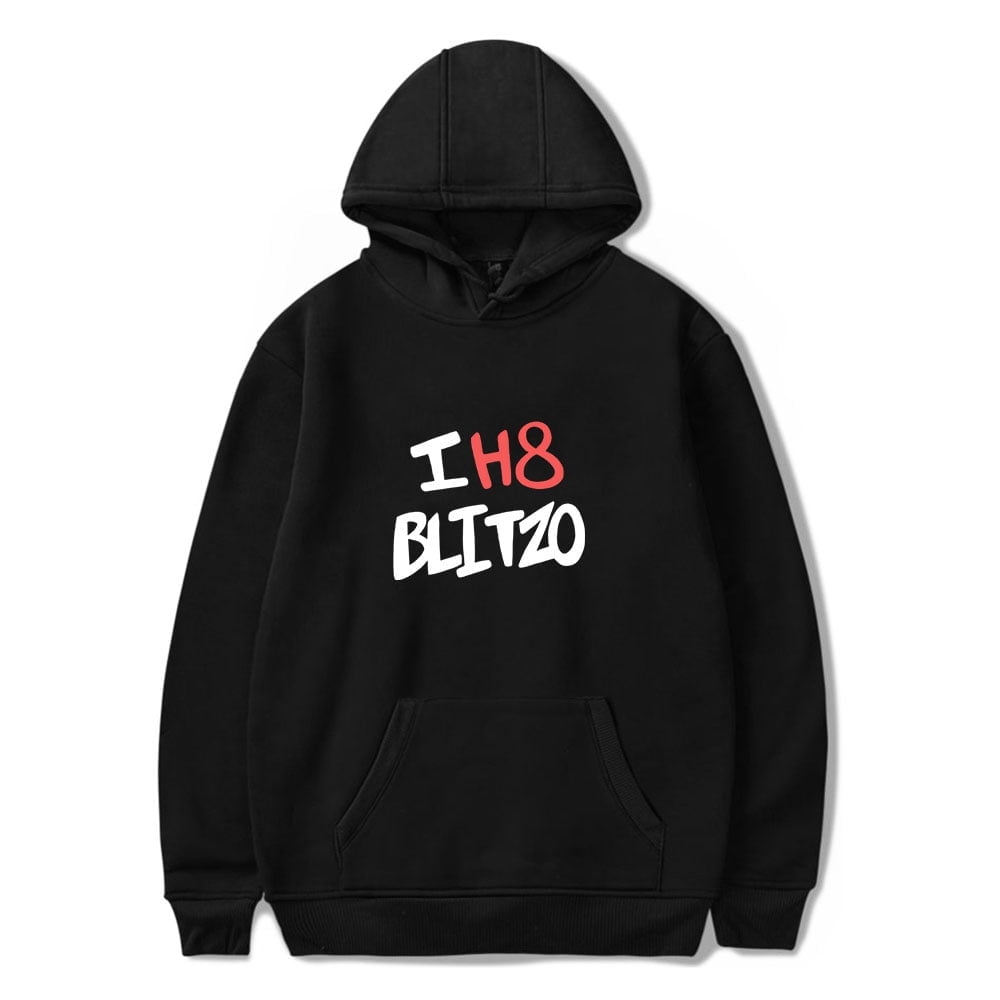 Helluva Boss I H8 Blitzo Hoodie Unisex Hooded Sweatshirt Long Sleeve Tracksuit Pullover Coat ...