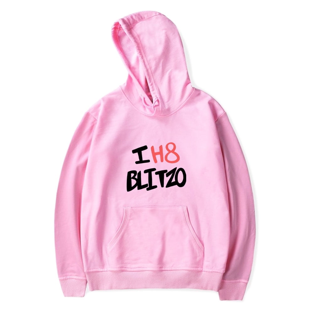 Helluva Boss I H8 Blitzo Hoodie Unisex Hooded Sweatshirt Long Sleeve Tracksuit Pullover Coat ...