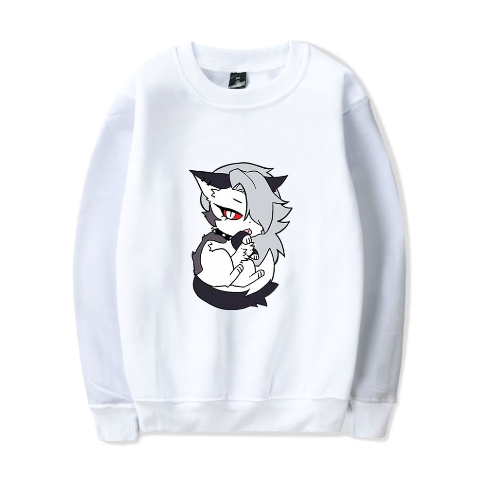 Helluva Boss Kitty Loona Crewncek Sweatshirt Merch Casual Sweatshirt ...