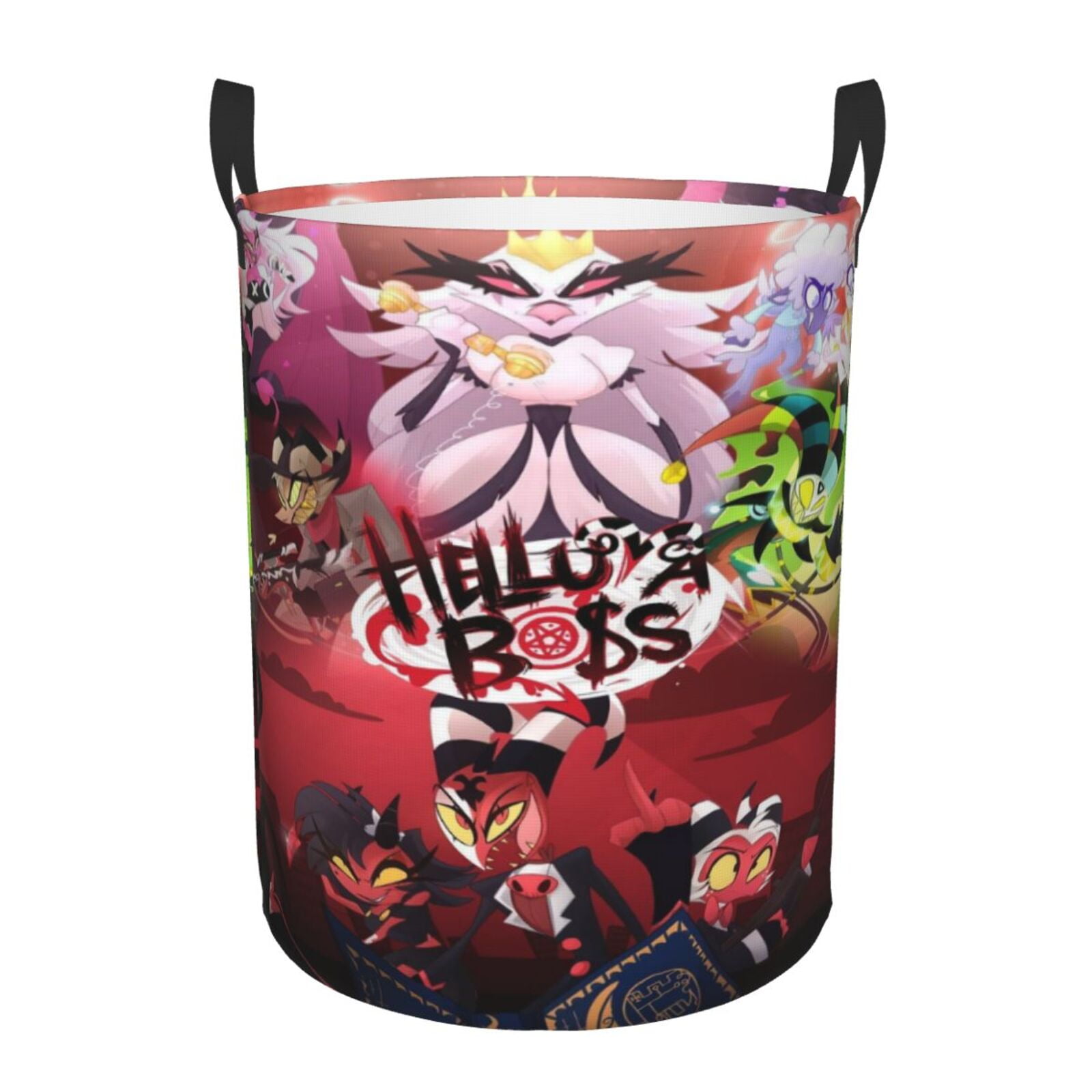 Helluva Boss Large Laundry Hamper Collapsible Laundry Basket With ...