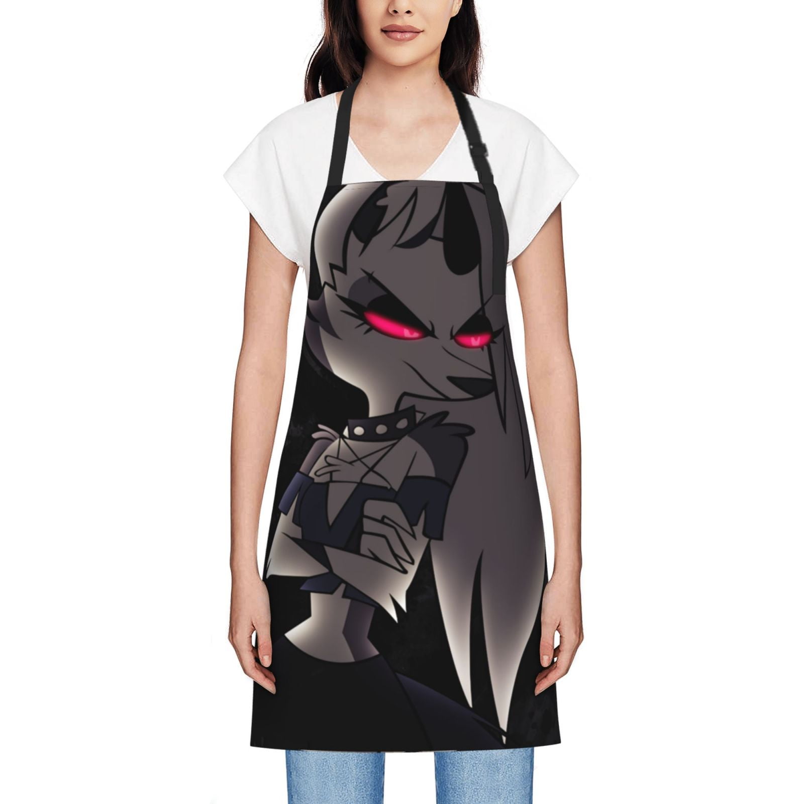Helluva Boss Loona Receptionist Waterproof Apron Home Decor For Kitchen ...