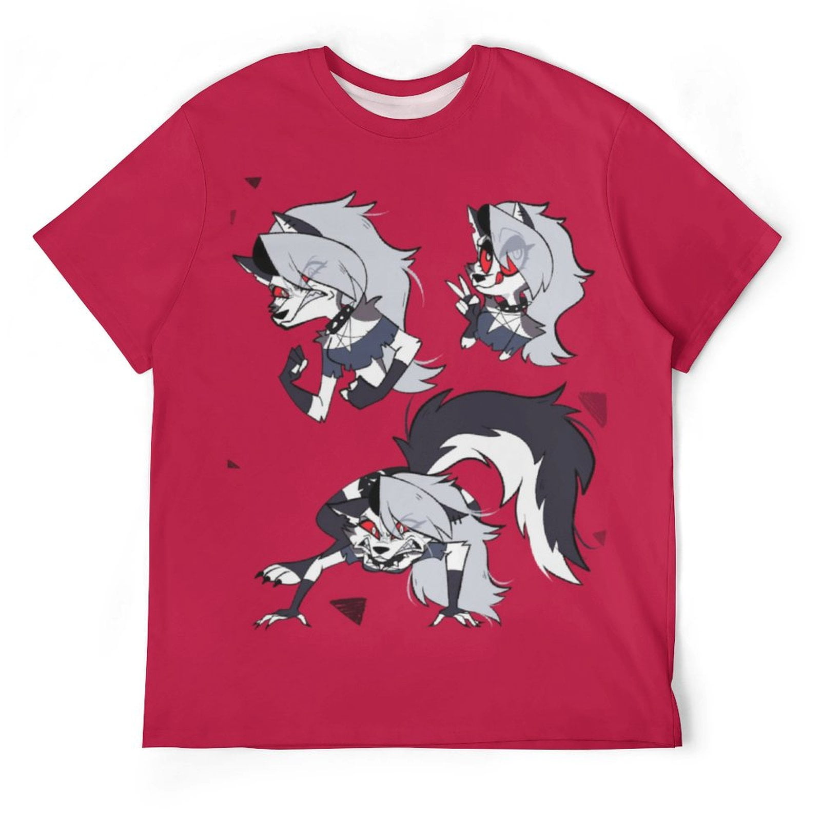 Helluva Boss Loona Unisex T Shirt Short-sleeve Shirt For Men Women Soft ...