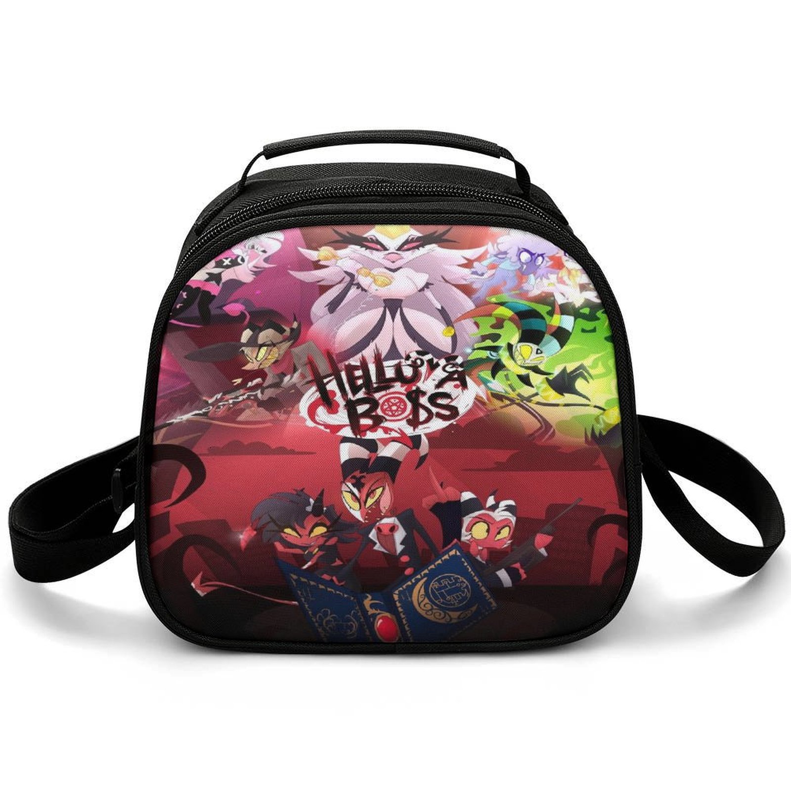 Helluva Boss Lunch Bag, Insulated Lunch Box Large Capacity Reusable ...