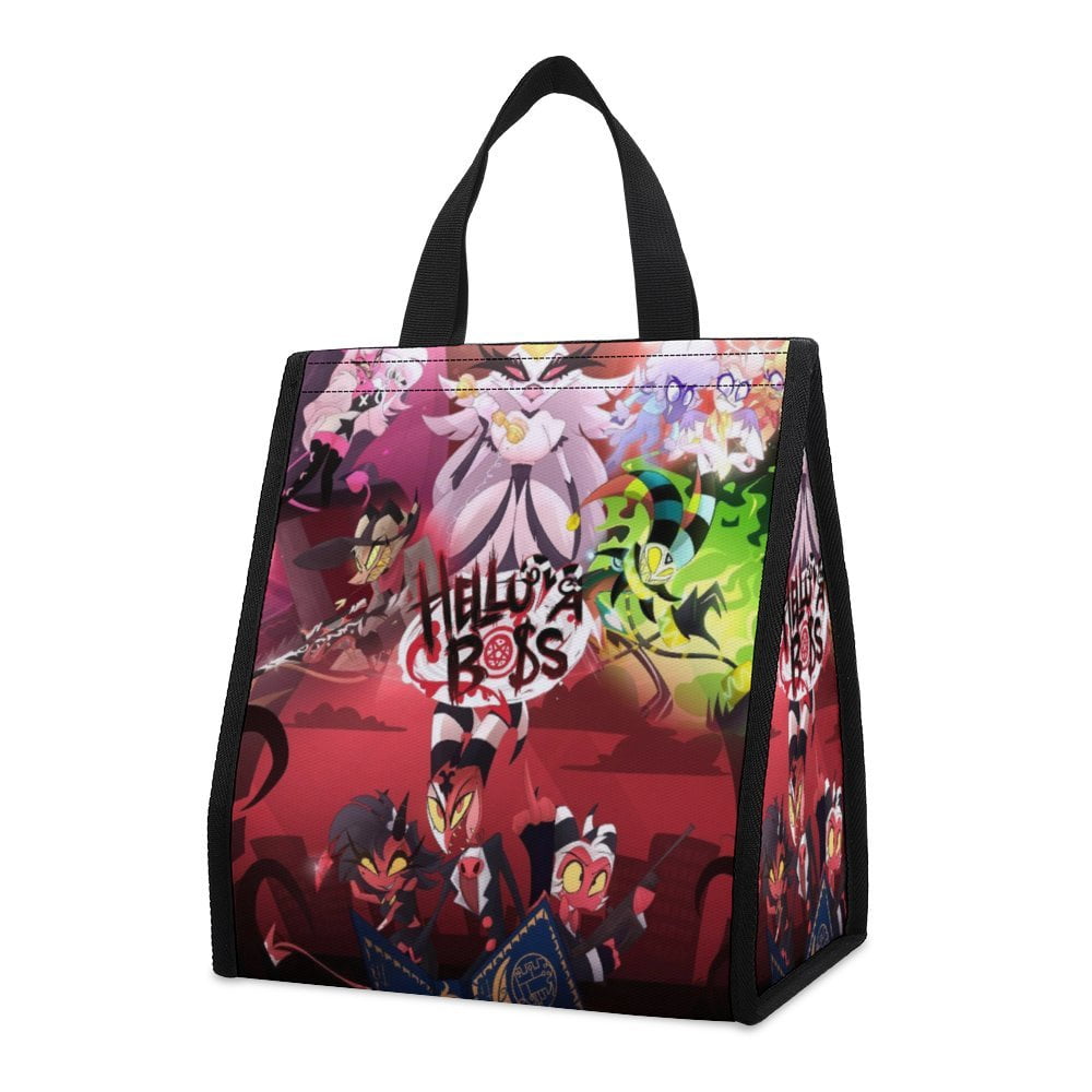 Helluva Boss Lunch Bag, Insulated Lunch Box Large Capacity Reusable ...