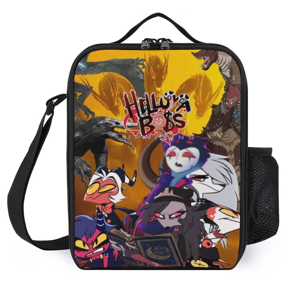 Helluva Boss Lunch Bag, Insulated Lunch Box Large Capacity Reusable ...