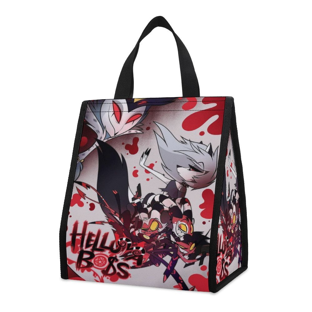 Helluva Boss Lunch Bag, Insulated Lunch Box Large Capacity Reusable ...