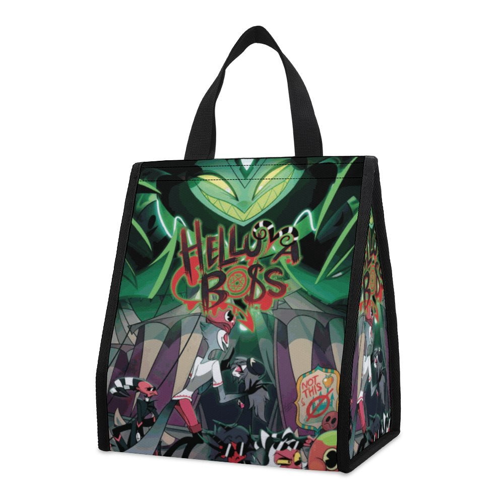 Helluva Boss Lunch Bag, Insulated Lunch Box Large Capacity Reusable ...
