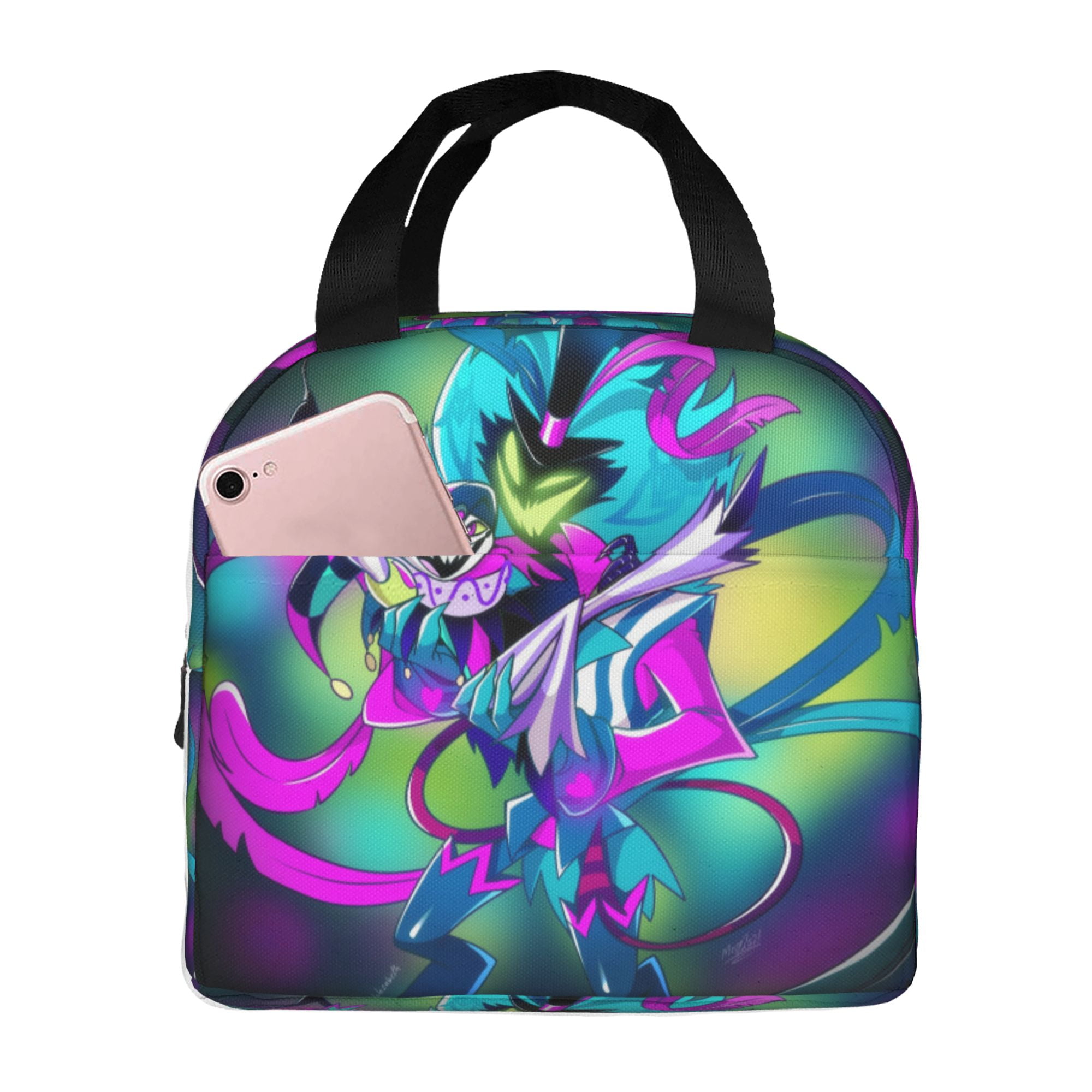 Helluva Boss Lunch Bag Lunch Bag Tote Bag Insulated Lunch Box Picnic ...