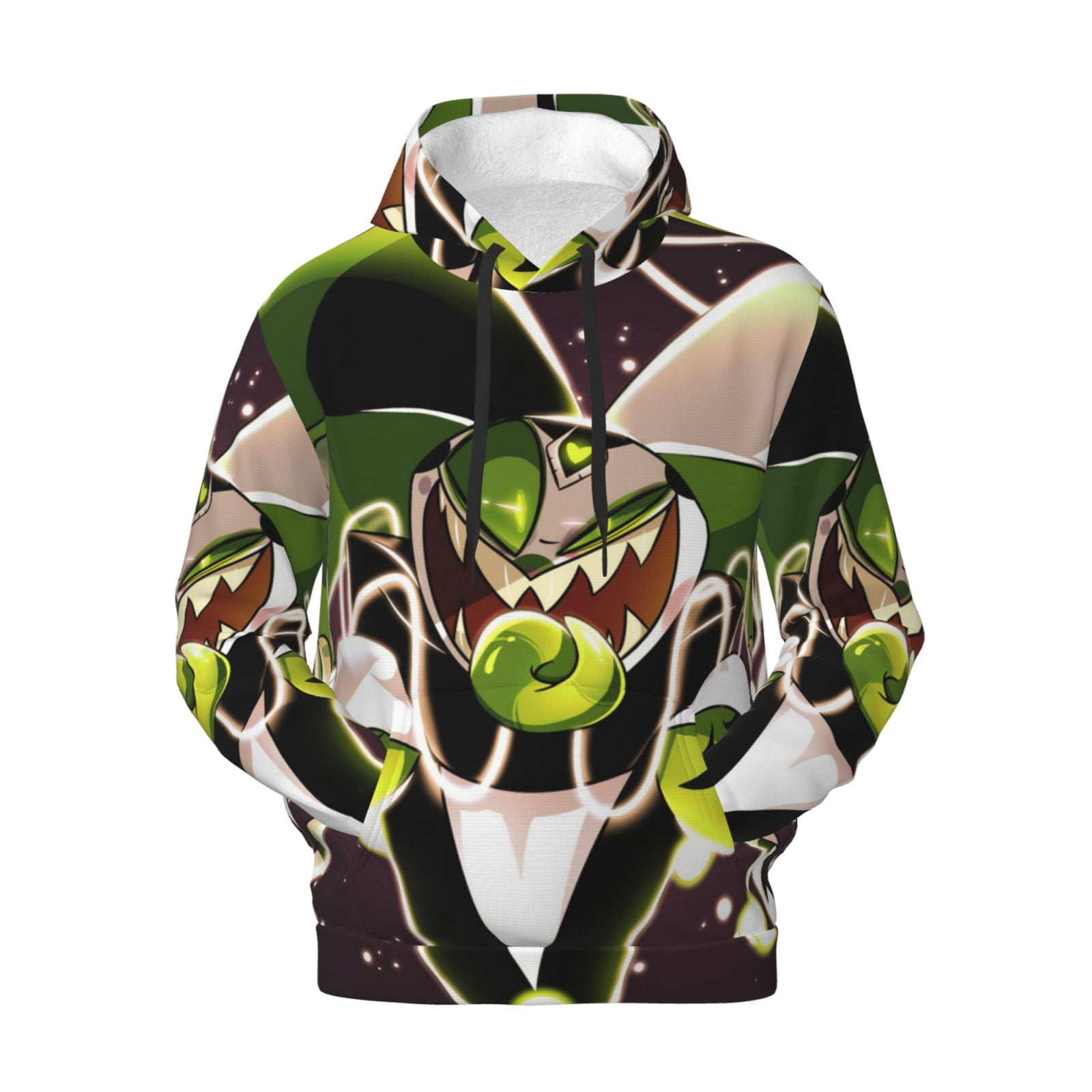 Helluva Boss Men's Hoodies Sweatshirt Soft Plush Fleece Hoody Hooded ...