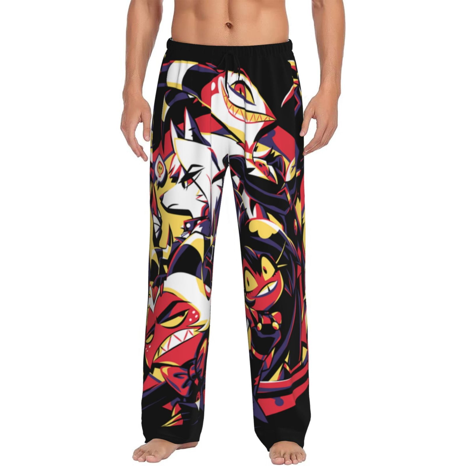 Helluva Boss Men's Pajama Pants Fashion Cozy Daily Lounge Sleepwear ...