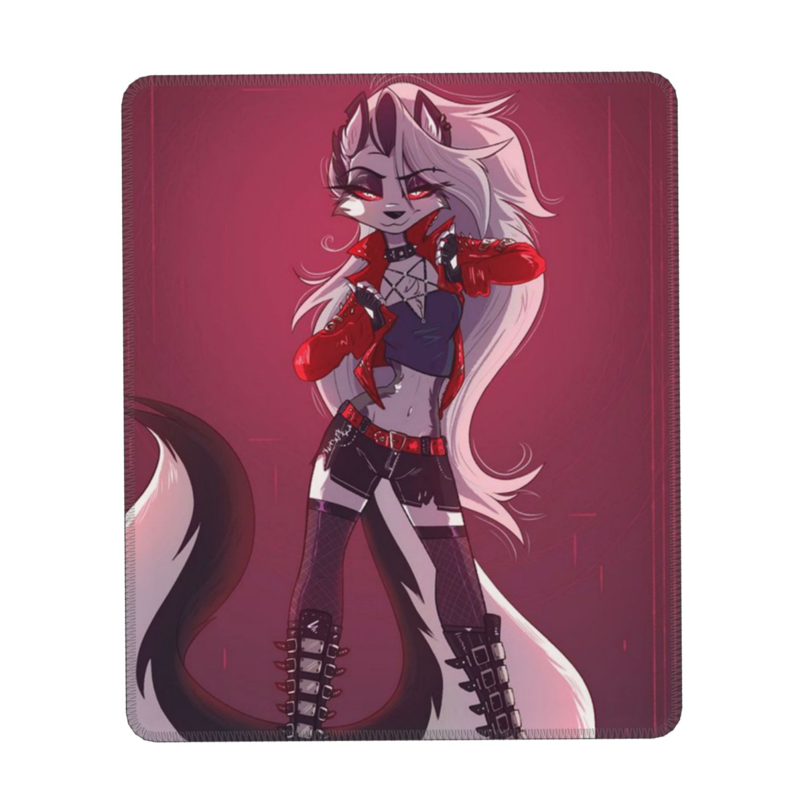 Helluva Boss Mouse Pad Non-Slip Rubber Desktop Mousepads 10 X 12 Inch ...