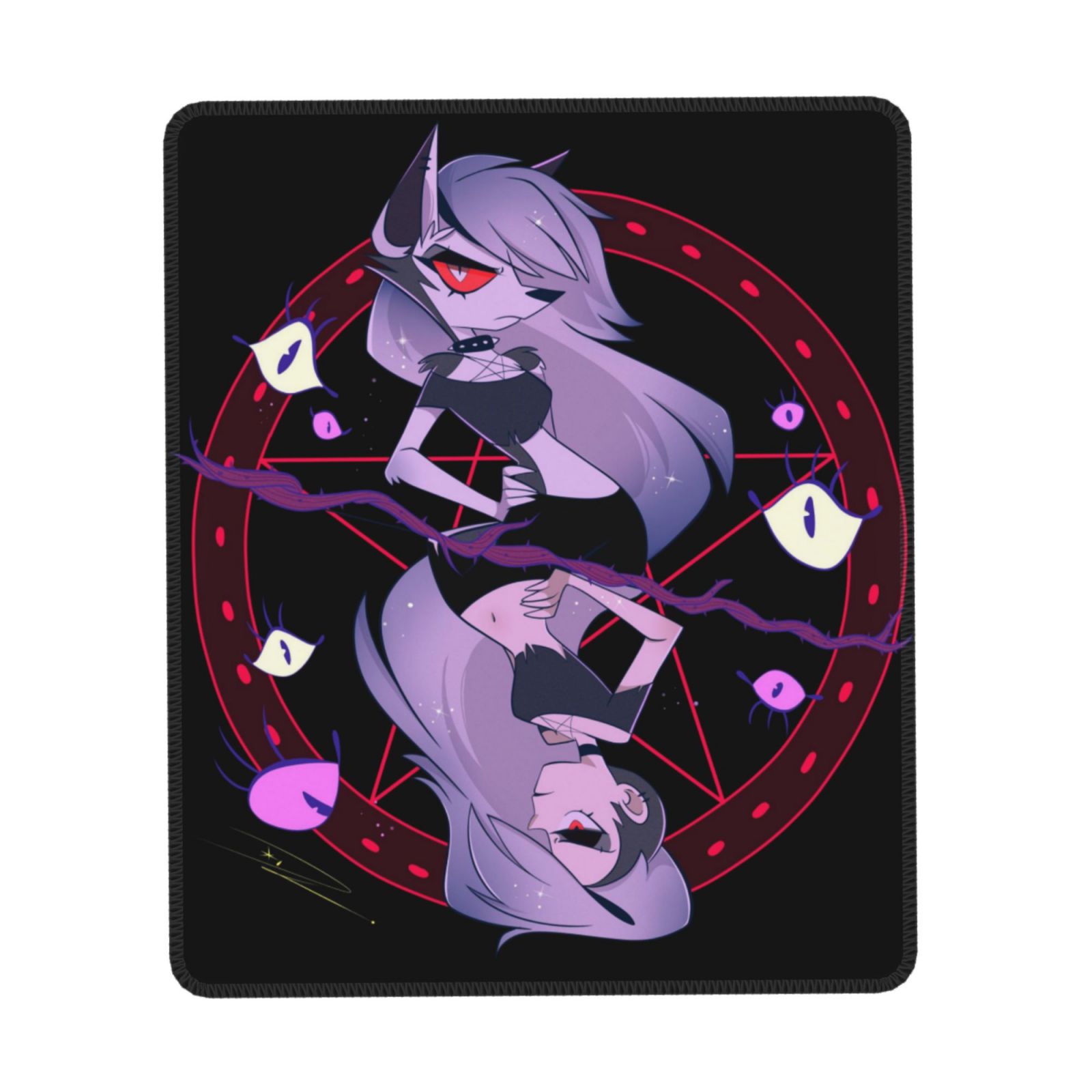 Helluva Boss Mouse Pad Non-Slip Rubber Desktop Mousepads 10 X 12 Inch ...