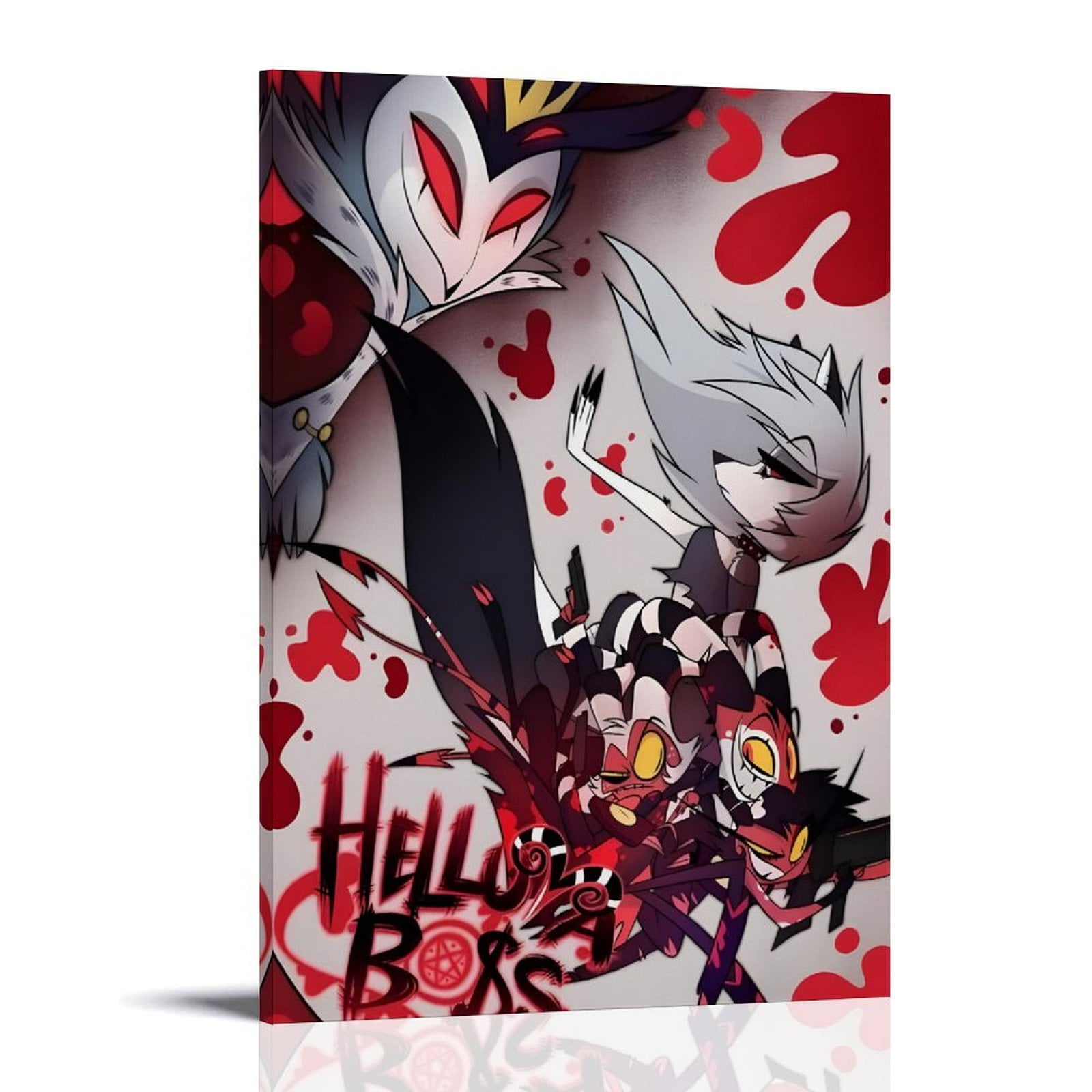 Helluva Boss Painting Vintage Poster Picture Print Wall Art Poster ...