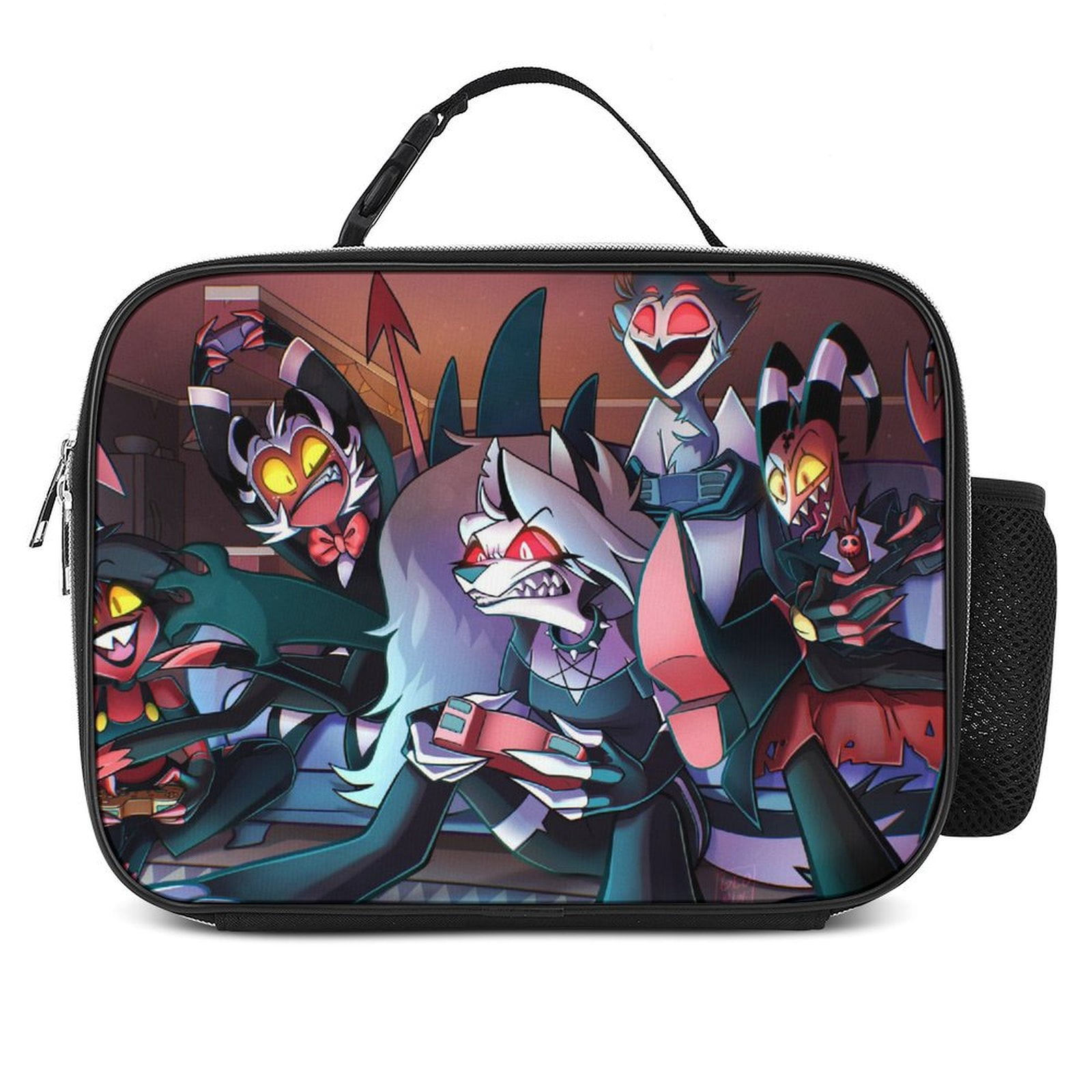 Helluva Boss Portable Lunch Bag Insulated Lunch Box Reusable Lunchbag ...