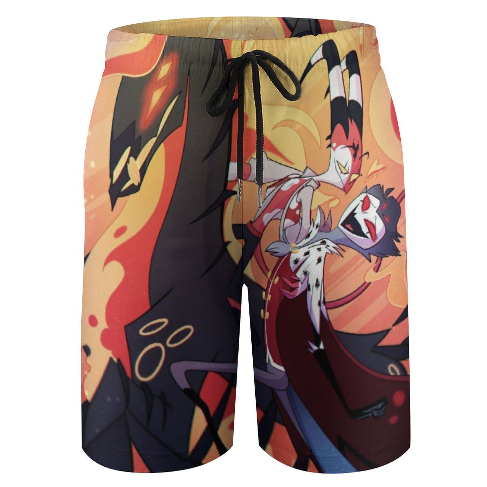Helluva Boss Poster Boy's Swim Trunks Summer Hawaii Board Shorts ...