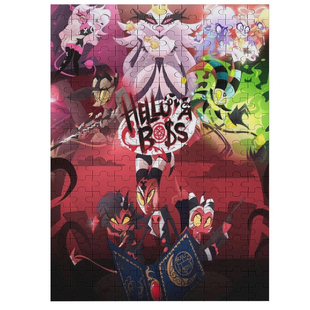 Helluva Boss Puzzle For Adults & Kids - 200 Piece Jigsaw Puzzle ...