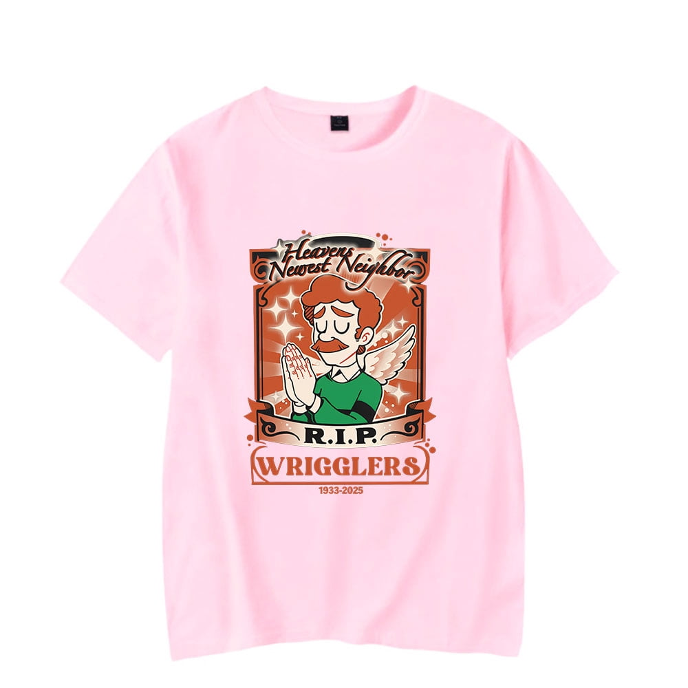 Helluva Boss RIP Wrigglers T-Shirt Men/Women Streetwear T-Shirt Shirt ...