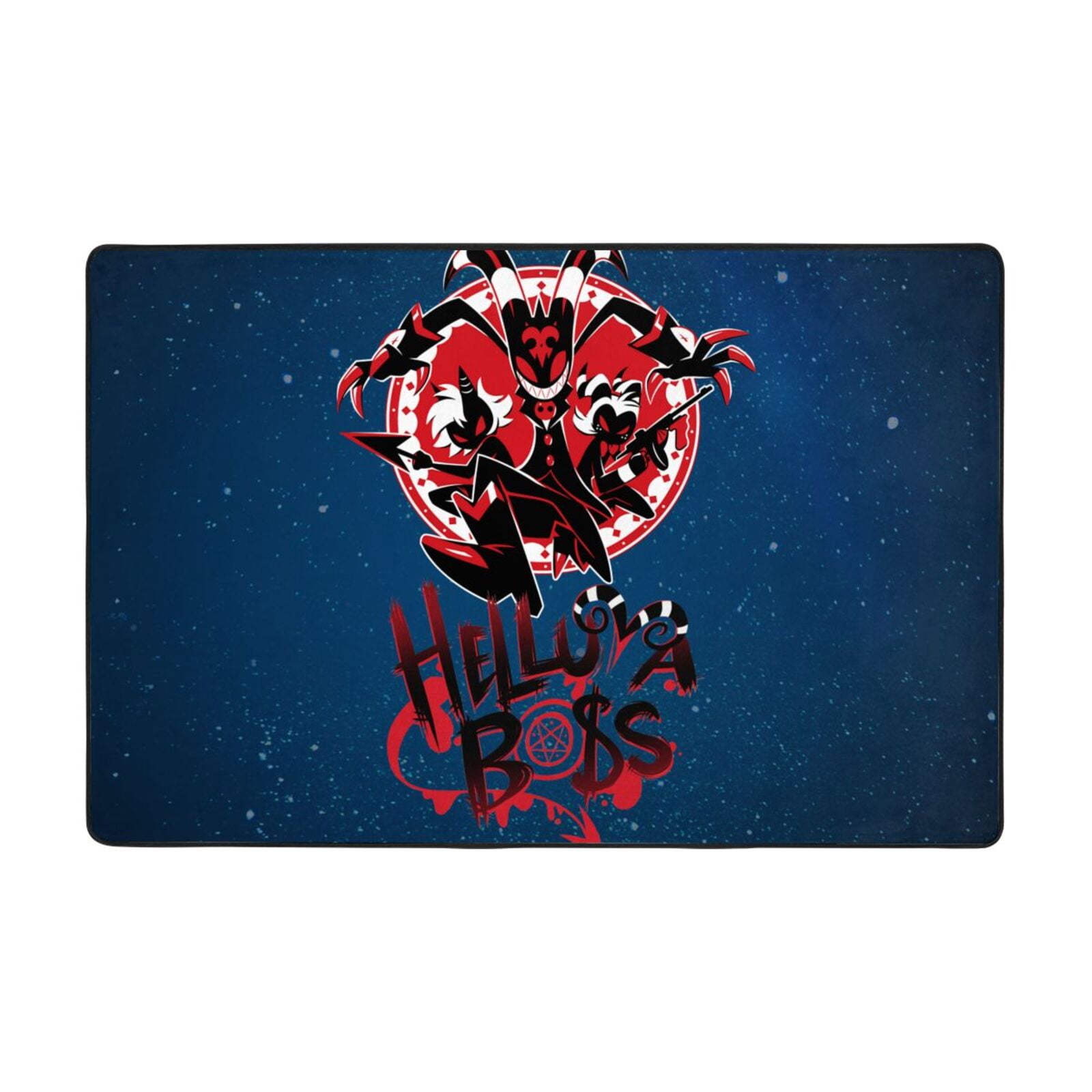 Helluva Boss Rugs Washable Cover Floor Rug Carpets Bathroom Decorations ...