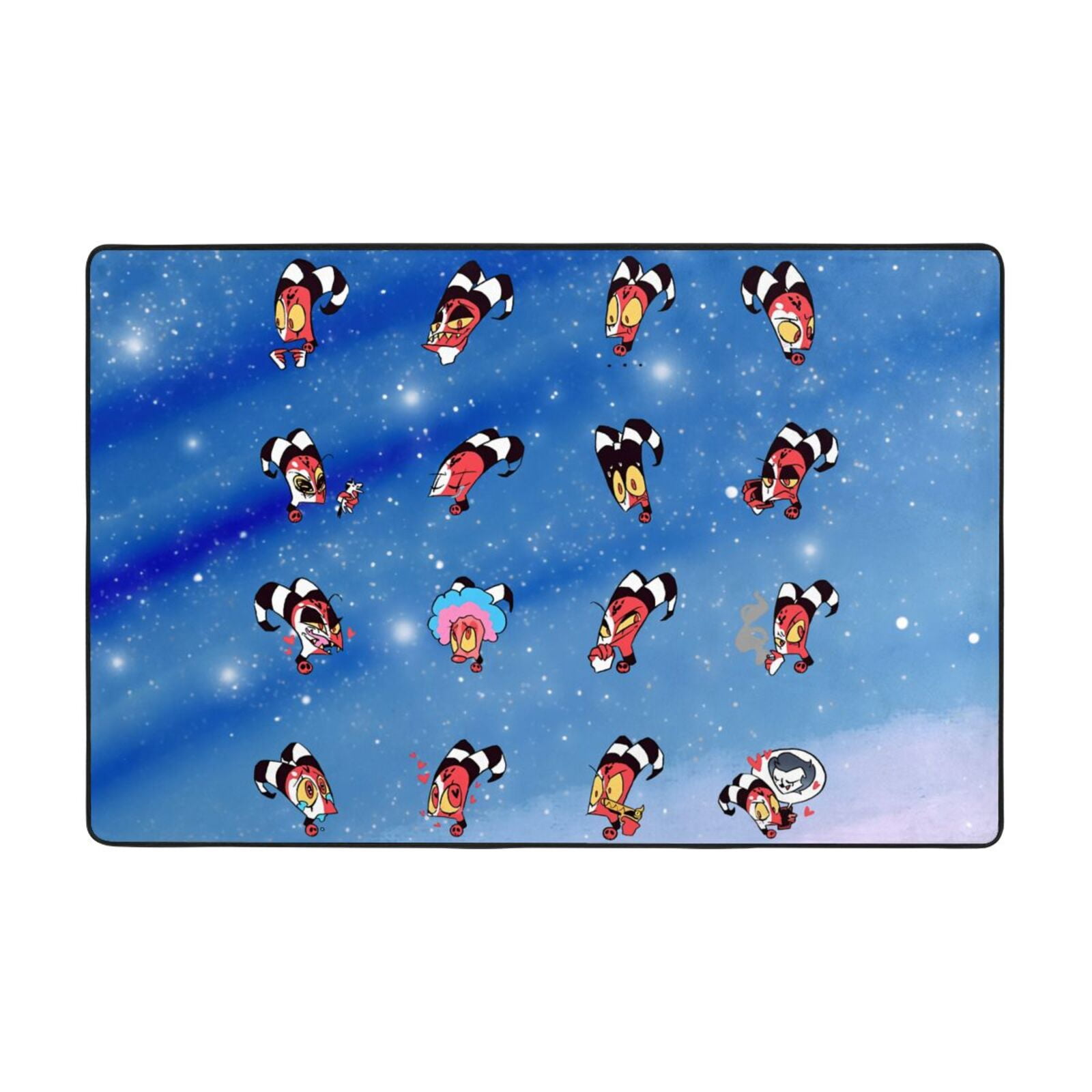 Helluva Boss Rugs Washable Cover Floor Rug Carpets Bathroom Decorations ...